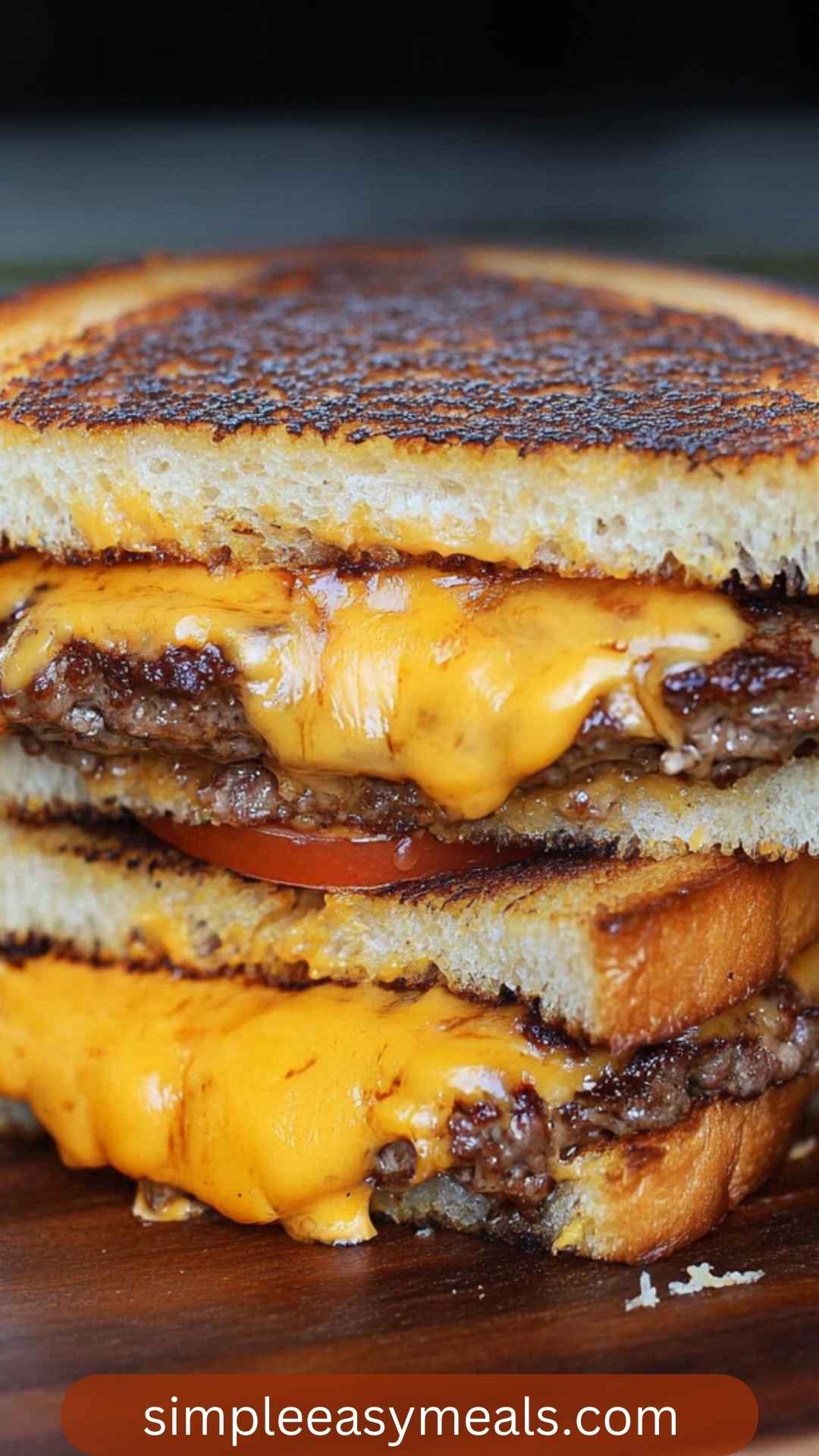 Five Guys Grilled Cheese Burger Recipe - Simple Easy Meals
