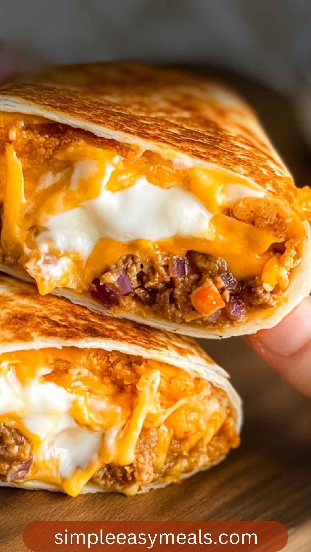 Taco Bell Grilled Cheese Burrito Recipe - Simple Easy Meals