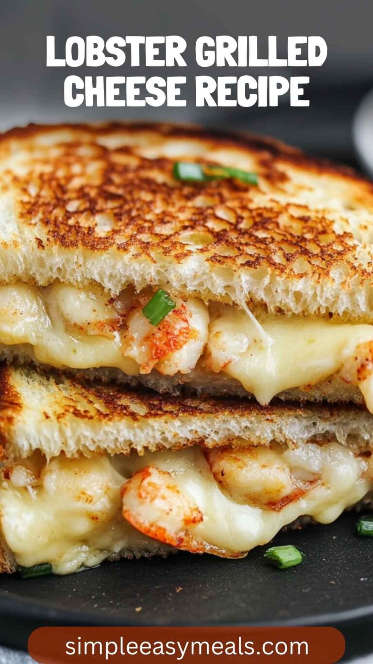 Lobster Grilled Cheese Recipe - Simple Easy Meals