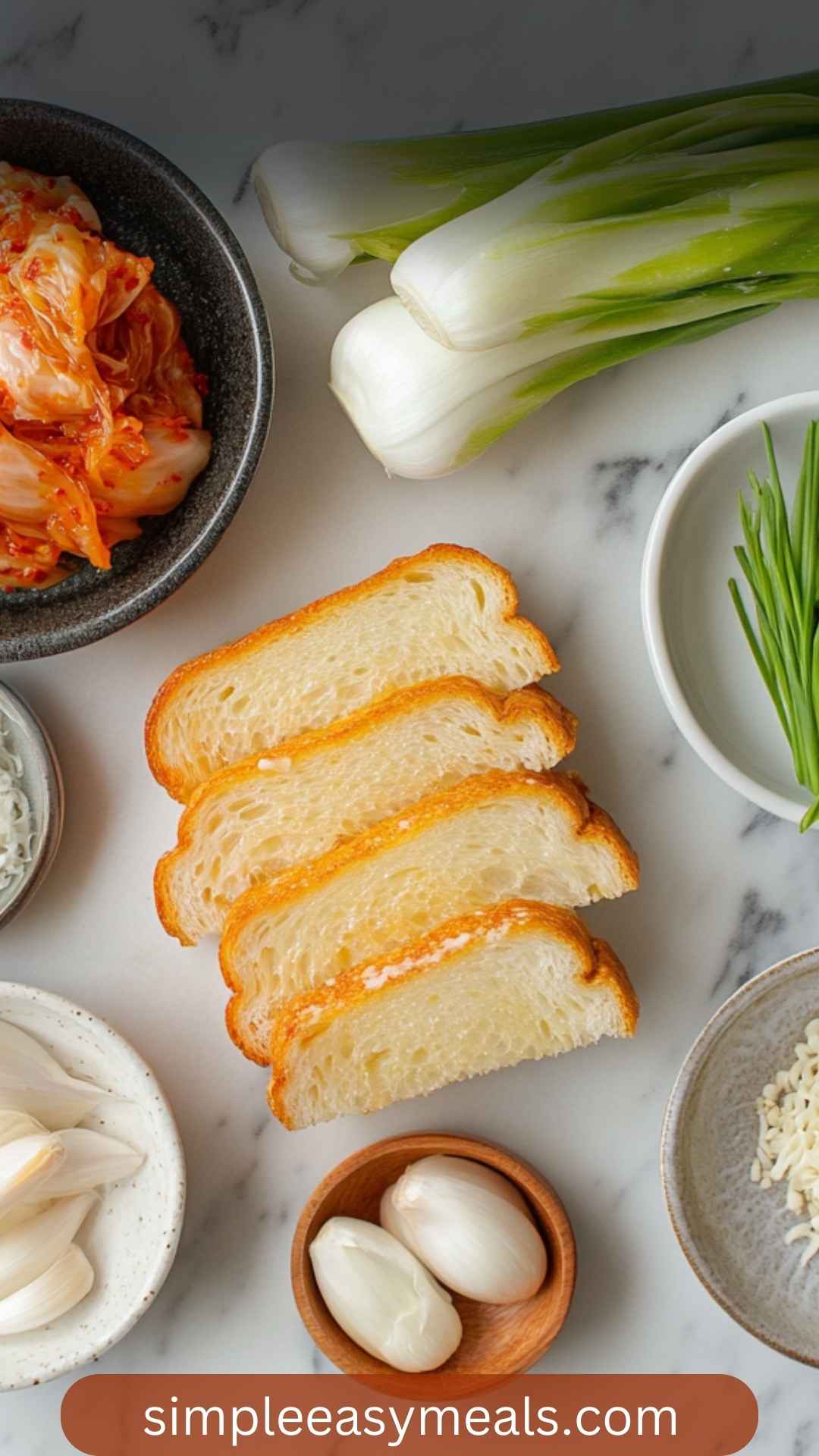 Kimchi Grilled Cheese Recipe - Simple Easy Meals