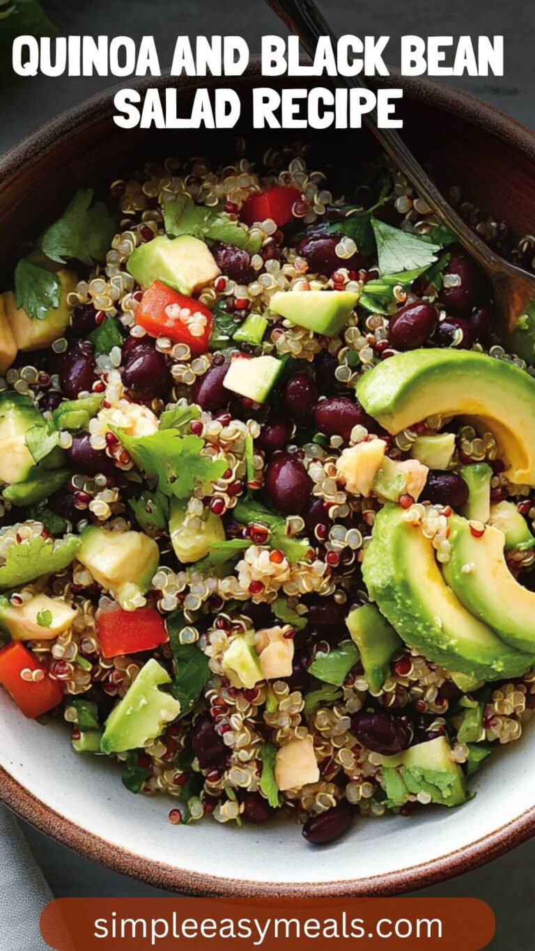 Quinoa and Avocado Salad Recipe - Simple Easy Meals