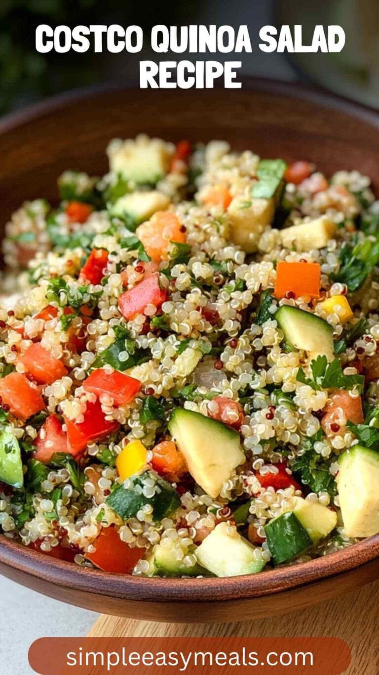 Costco Quinoa Salad Recipe - Simple Easy Meals
