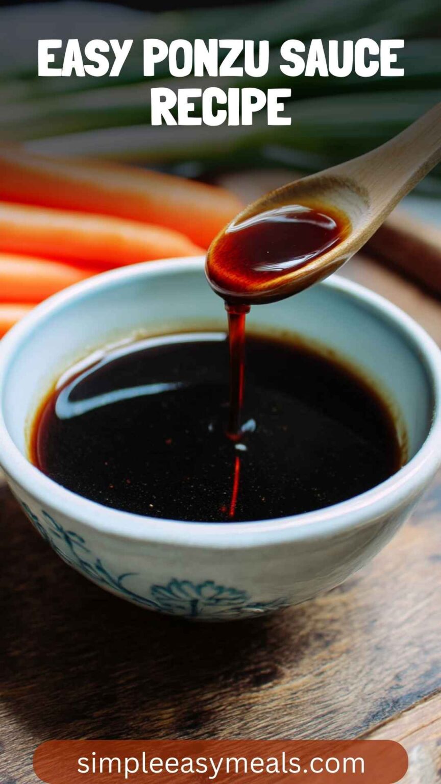 Easy Ponzu Sauce Recipe - Simple Easy Meals