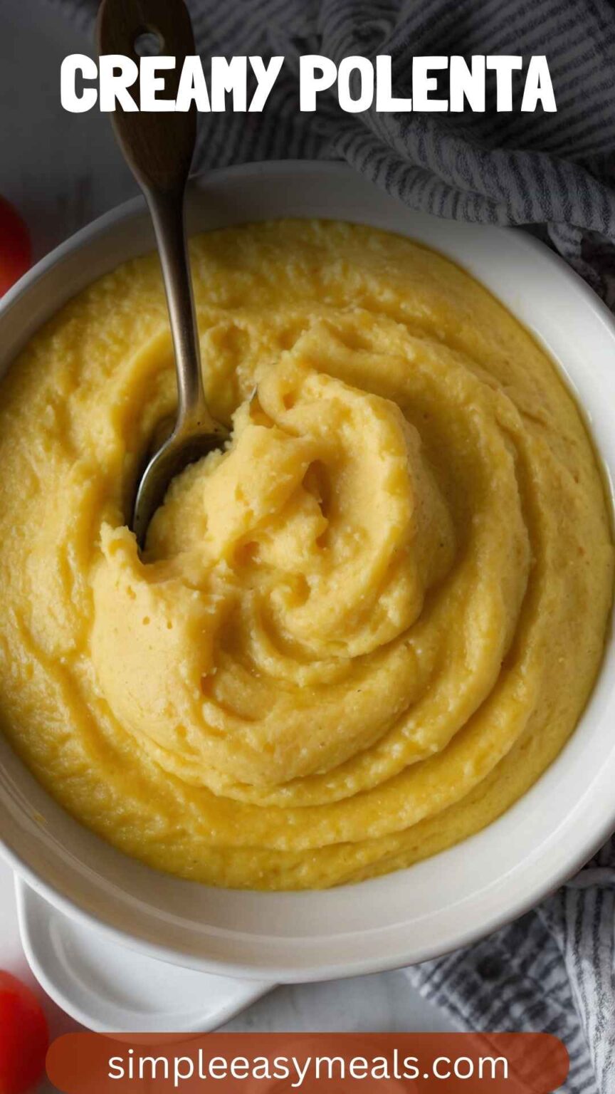 Creamy Polenta - Simple Easy Meals