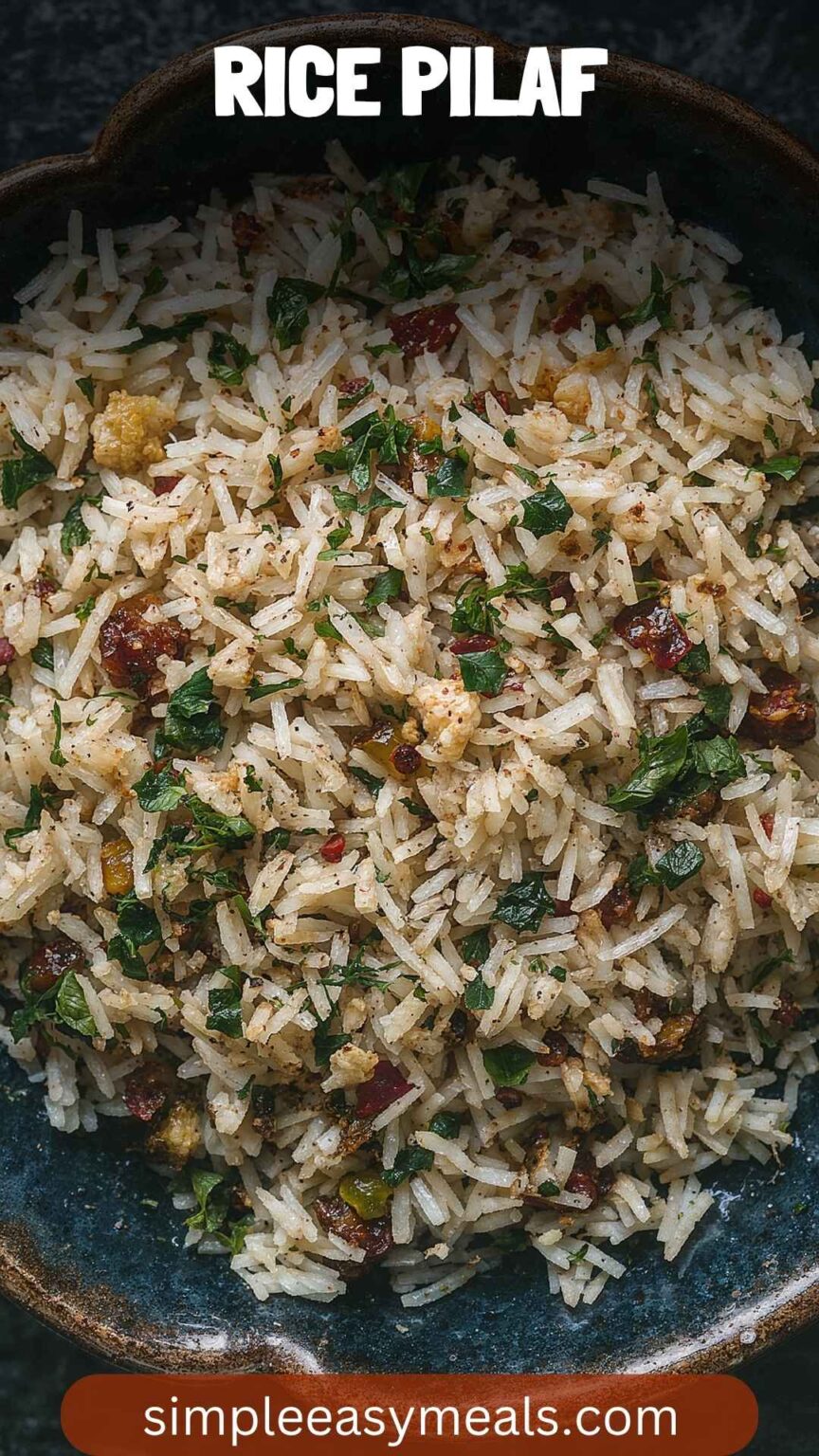 Rice Pilaf - Simple Easy Meals