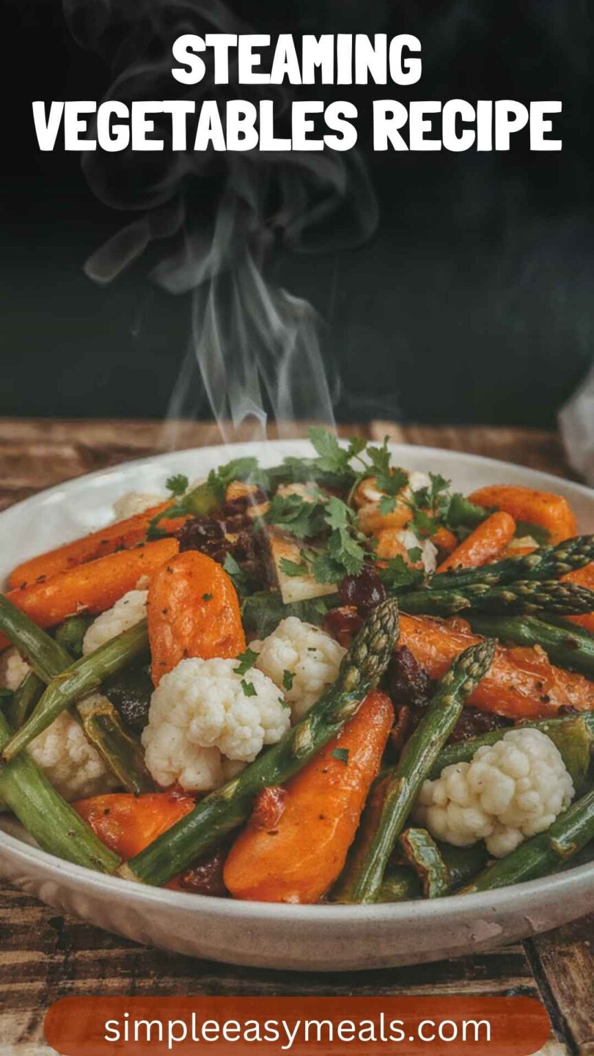 Steaming Vegetables Recipe - Simple Easy Meals